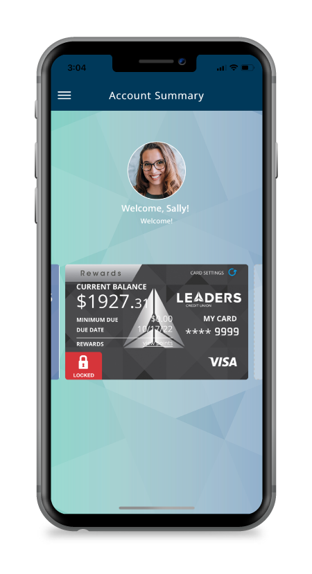 Card Controls App | Leaders Credit Union | West Tennessee